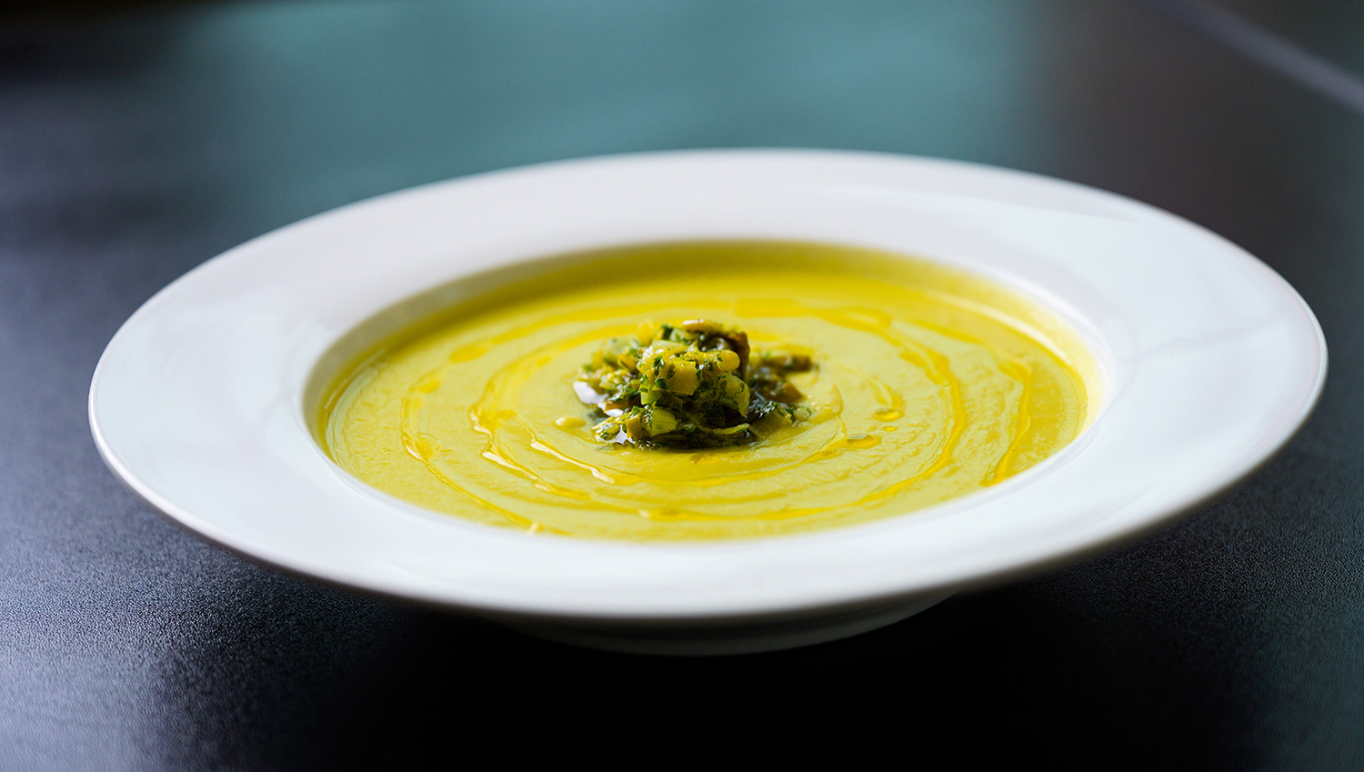 Celery Root and Leek Soup with Green Garlic Gremolata | Edible East Bay